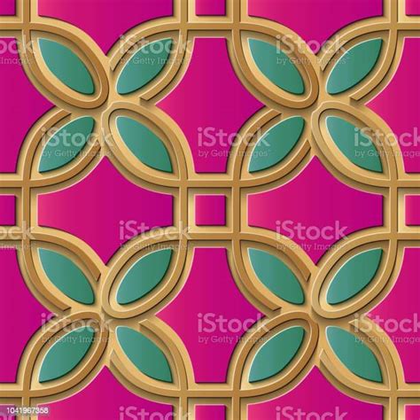 원활한 릴리프 조각 장식 복고풍 패턴 골드 곡선 프레임 선 만화경 크로스 0명에 대한 스톡 벡터 아트 및 기타 이미지 0명