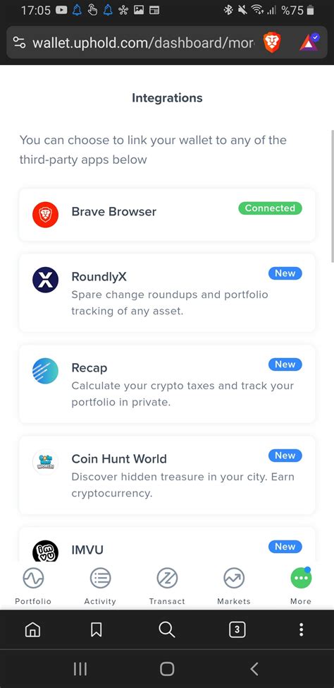 Brave Browser Upload Connect Wallet Rewards Support Brave Community