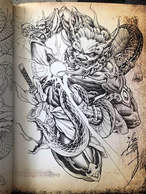 Pin by Oni Nguyễn on Châu Á Monkey tattoos Japanese tattoo designs Japanese dragon tattoos
