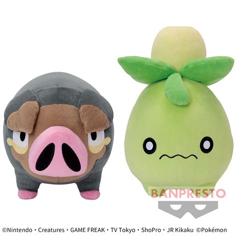 ポケットモンスター もふぐっとぬいぐるみ～グルトン・ミニーブ～ 商品情報│株式会社bandai Spirits（バンダイスピリッツ）