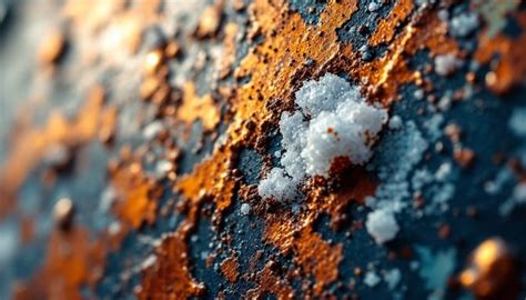 Free Rust Meets Crystal Image Rust Crystal Metal Download At Stockcake