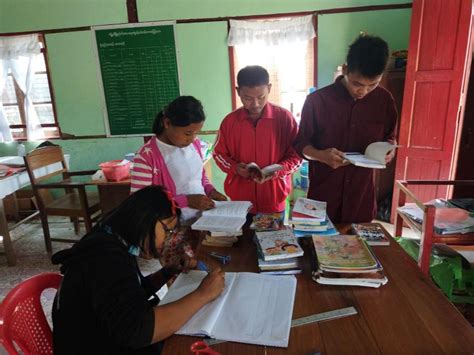 ကျိန္တလီမြို့တွင် စာဖတ်ရှိန်မြှင့်တင်ရေး Mobile Library စနစ်ဖြင့် စာအုပ