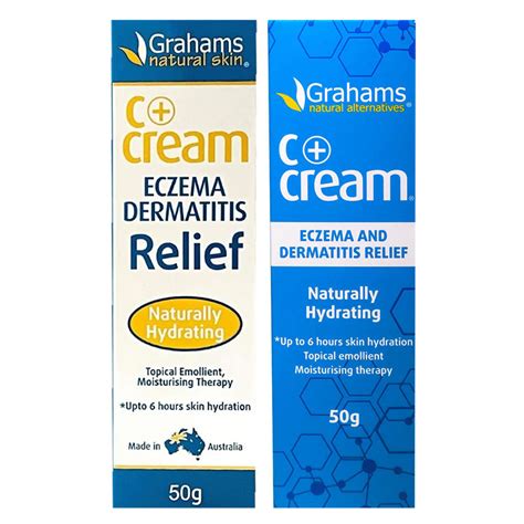 Buy Grahams Natural C Cream Eczema Dermatitis Relief 50g In Ksa