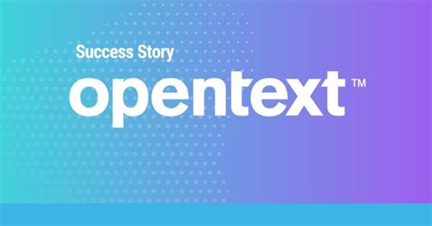 Opentext Uses Leai For Fast Training Content Development