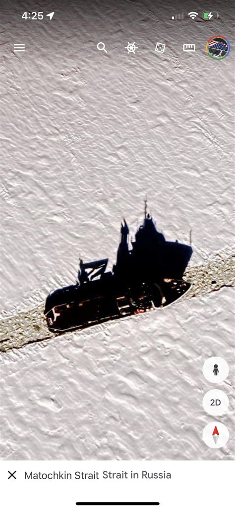 Ice Breaker In Matochkin Strait Rnovayazemlya