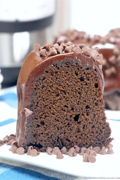 Instant Pot Box Cake Recipe Kitchen Fun With My 3 Sons