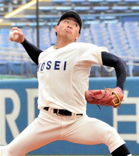 法大・篠木 リベンジの今季初勝利 8回1失点の好投で立大打線を翻弄 野球デイリースポーツ Online