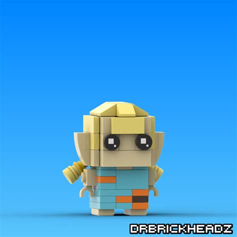 Lego Moc Aryll Wind Waker Brickheadz By Drbrickheadz Rebrickable