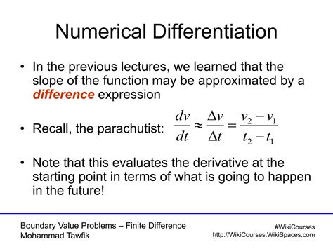 boundary value problems finite difference pdf