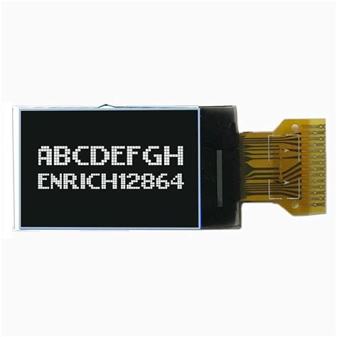 Customized 128x64 Pixels LCD Display Module Manufacturers Suppliers Factory ENRICH