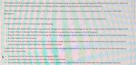 Solved The Purpose Of This Assignment Is To Create A Chegg