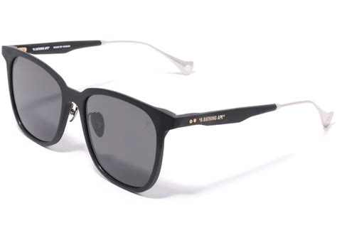 Bape 8 Sunglasses Black Silver Fw22 Us