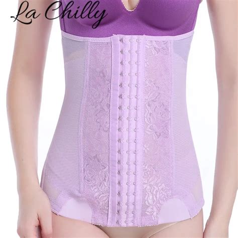 Women Waist Trainer Plus Solid Rubber Tight Postpartum Girdles Alloy
