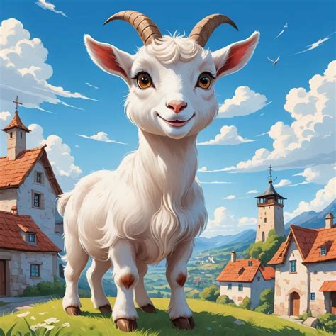 ماعز تحلم بالطيران