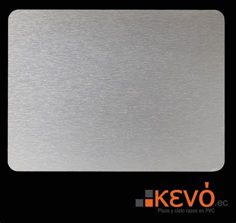 Laminas Wpc Tipo Aluminio Natural Kevo