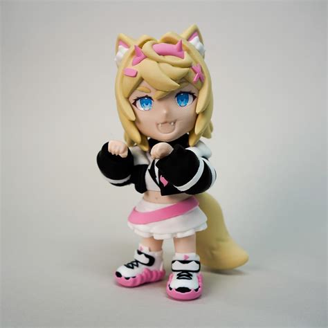 Mococo Abyssgard Vtuber Figure Stl File Hololive Fuwamoco 3d Print