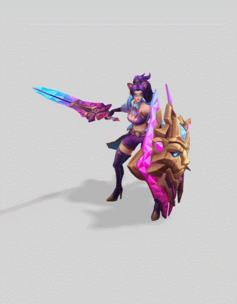 Fichier Stl Prestige Battle Lion Leona League Of Legends 3d Print Model