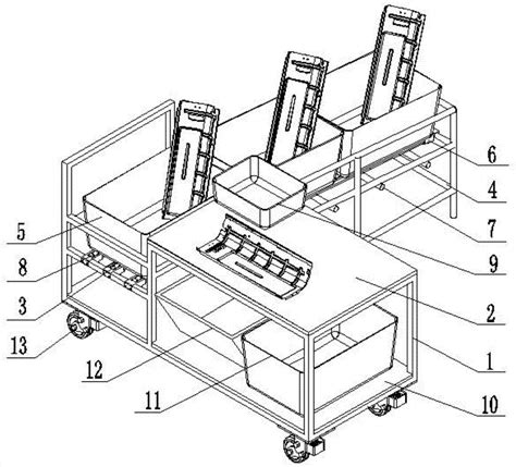 一种空调隔板组件的组装转运装置的制作方法