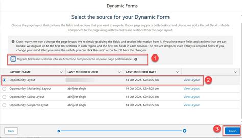 how to create dynamic forms in salesforce