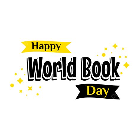 تصميم نص يوم الكتاب العالمي المتجه كتاب العالم يوم الكتاب اليوم
