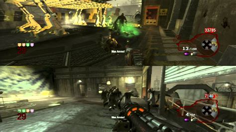 Cod Black Ops Zombies Ascension Co Op Split Screen Rounds 1 37