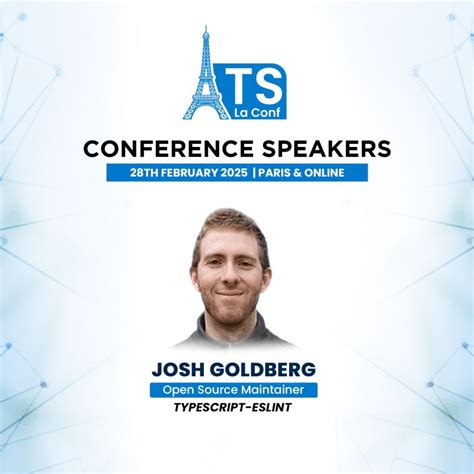 ‌josh Goldberg 💖 On Linkedin Im Very Very Thrilled To Speak At Paris