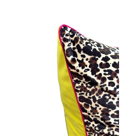 Leopard Print Cushion Cover Nova Luna Collective