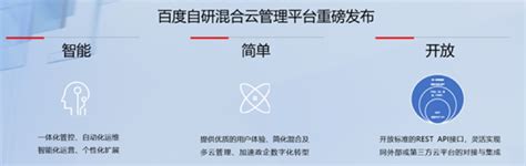 告别云管理烦恼，百度全新发布自研混合云管理平台bcmp！ 百度智能云