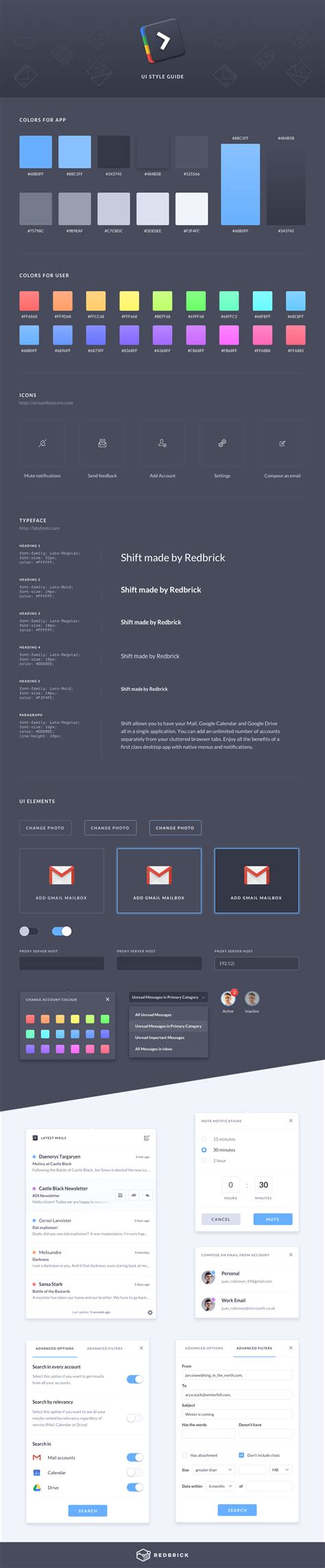 flutter ui style guide design talk