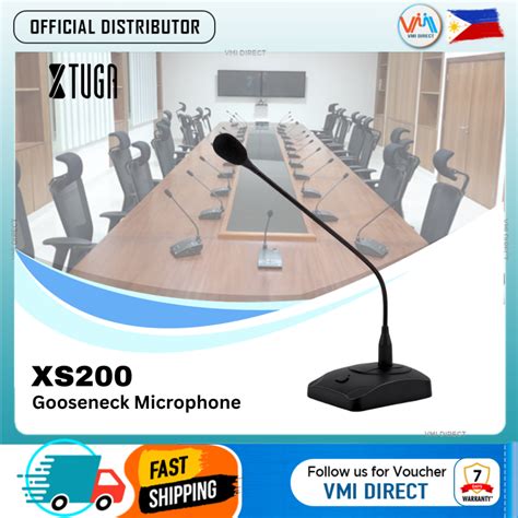 Xtuga Xs200 Gooseneck Microphone Conference Microphone Multifunction