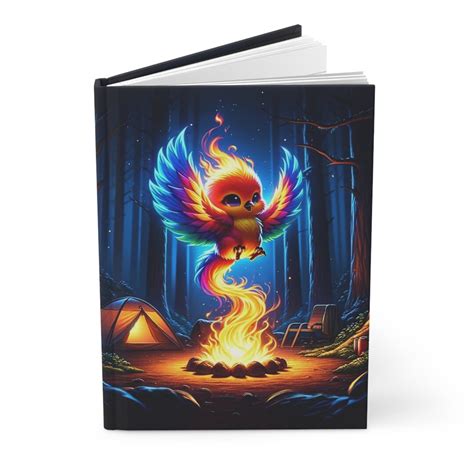 Cute Tiny Pheonix Custom Ai Generated Artwork Design Matte Etsy