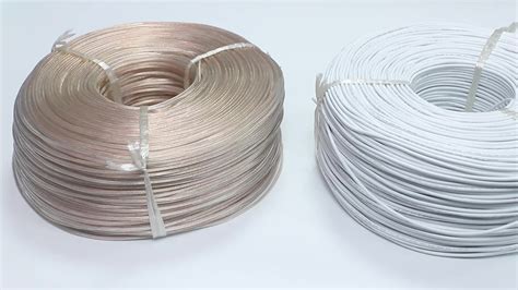 Awm Vw C V Transparent White And Black Sheath Awg Core Wire Cable Buy