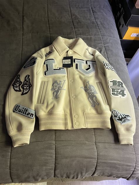 Louis Vuitton Louis Vuitton Bunny Patches Varsity Jacket Grailed