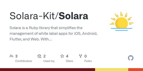 Github Solara Kitsolara Solara Is A Ruby Library That Simplifies The Management Of White