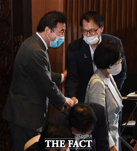 Tf포토 당권 주자 이낙연 박주민 포토 기사 더팩트