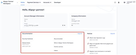 Capabilities Alipay Partner Workspace User Guide Alipay Docs