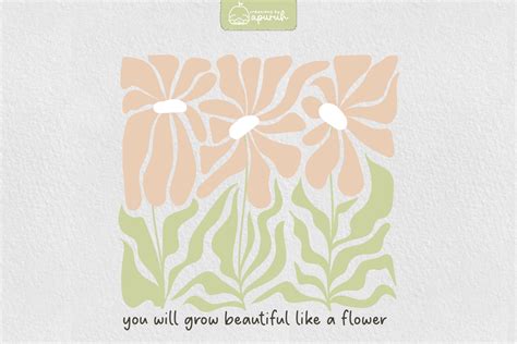 Boho Floral Quotes Sublimation Graphic By Creationsbyapuruh · Creative