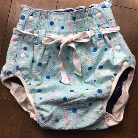 【目立った傷や汚れなし】大人用おむつカバー Lサイズ 布おむつ、オムツ、おしめ、オムツカバーlサイズ、abdl、お漏らし、おねしょ の落札