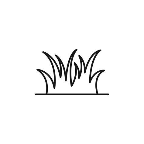 Grass Icon Design Template Vector 7636114 Vector Art At Vecteezy