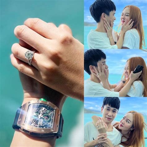 เผยที่มาแหวนขอแต่งงาน แก้มบุ๋ม ว่าที่เจ้าบ่าว พีท กันตพร โรแมนติกมาก