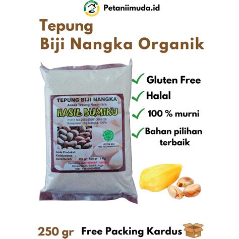 Jual Tepung Biji Nangka Murah Kemasan 250 Gram Shopee Indonesia