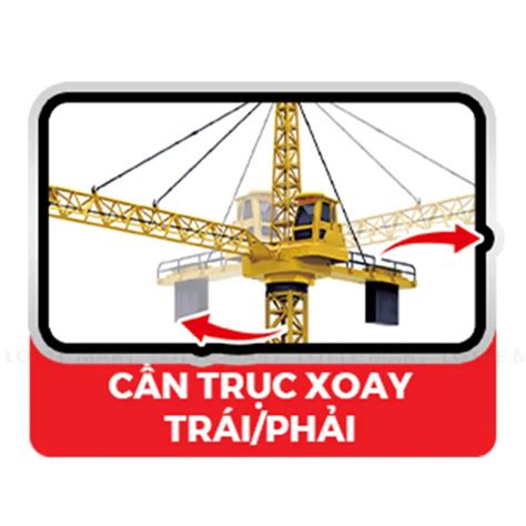 Đồ Chơi Cần Trục Tháp Xây Dựng Điều Khiển Từ Xa Vecto Vt8054
