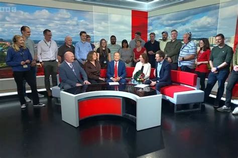 Bbc Look Norths Emotional Sign Off To Jeff Brown As He Hosts His Final