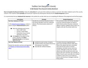 Milestone Two Draft Of Vulnerability Identification And Vulnerability
