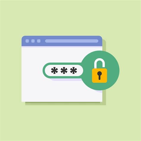 Premium Vector Computer Password Code Request For Private Data Online