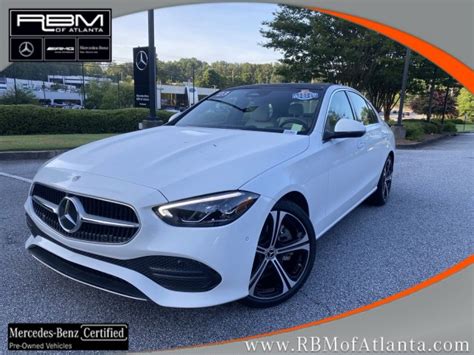 Certified Pre Owned 2023 Mercedes Benz C Class C 300 Sedan 4dr Car In