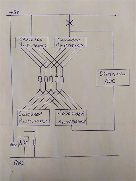 Multiplexing Resistance Measurements ~50 Resistances Leds And Multiplexing Arduino Forum