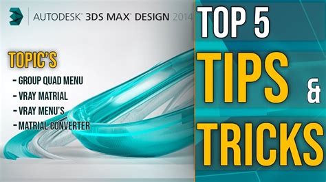 Ds Max Tips And Tricks For Beginners And Faster Work Tutorials D Tips And Tricks Cg Deep