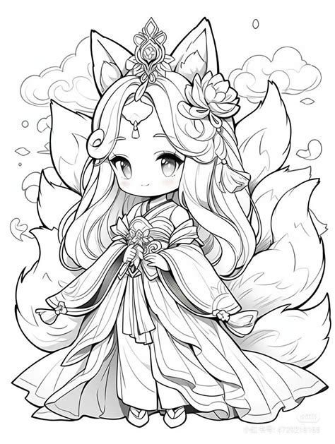 Pin By Elizzabsb On Lovely Draws Chibi Coloring Pages Coloring Book