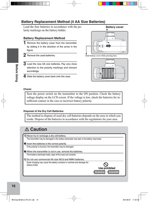 Futaba FHSSBI 24G Radio Control User Manual